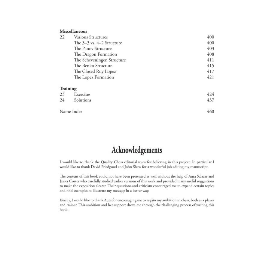 Mauricio Flores Rios "Chess Structures - A Grandmaster Guide" (K-3665)