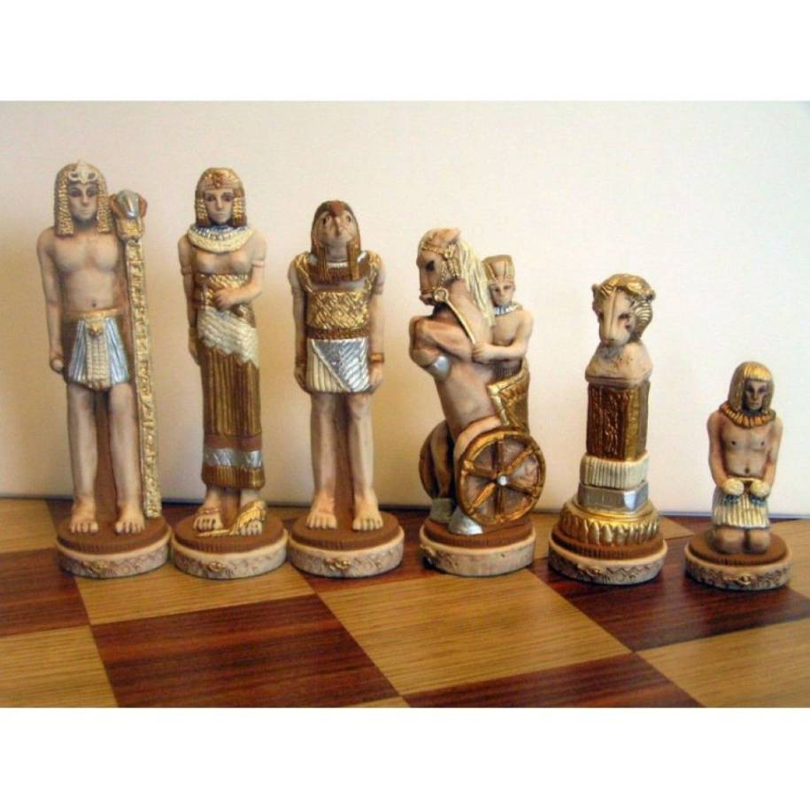 Egypt Groundstone Chess - BIG CHESS SET (S-157)