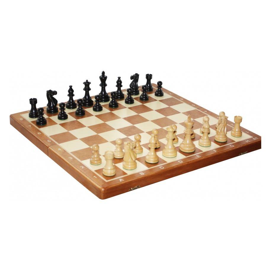American - Tournament chess set No. 6 / Black (S-162)